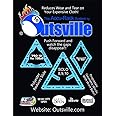 Amazon.com: Accu-Rack Outsville Billiards Template Set (Solo, Diamond 9 ...