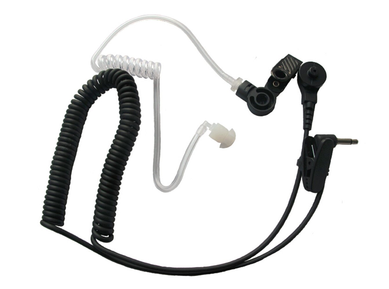 3.5mm Listen Only Earpiece Surveillance Acoustic Tube: Amazon.co.uk ...