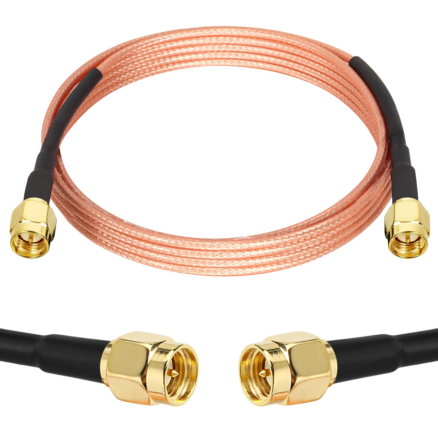 XRDS - RF SMA Male to SMA Male Cable 8FT, SMA Extension Cable for LNA ...