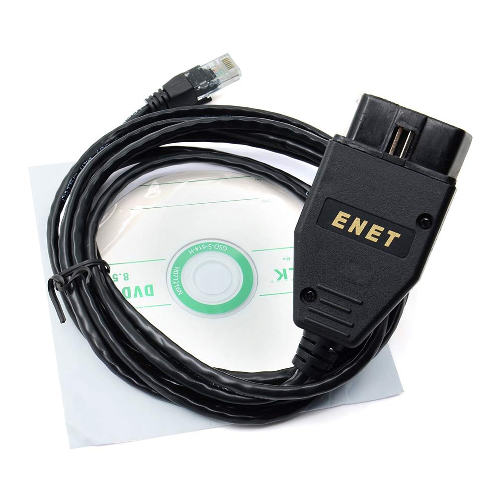 Buy For Bmw Enet Ethernet To Obd Interface Cable With Light E Sys Icom Coding F Series Enet