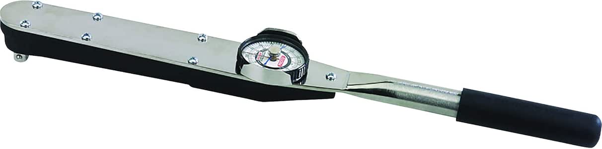 Stanley Proto J6121F 1/2-Inch Drive Dial Torque Wrench, 35-175-Feet ...
