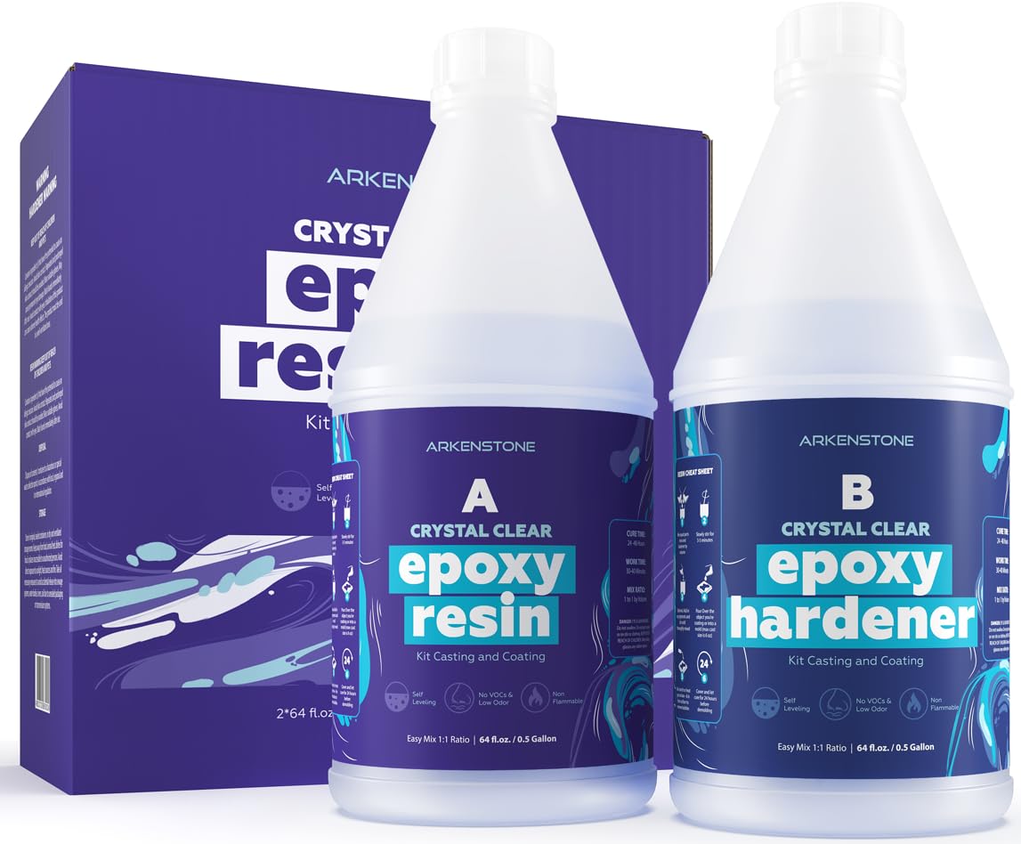 Mua ARKENSTONE Clear Epoxy Resin Kit - 1 Gallon High-Performance ...