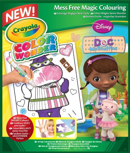 Crayola Color Wonder Refill Coloring Book- Doc McStuffins – BrickSeek