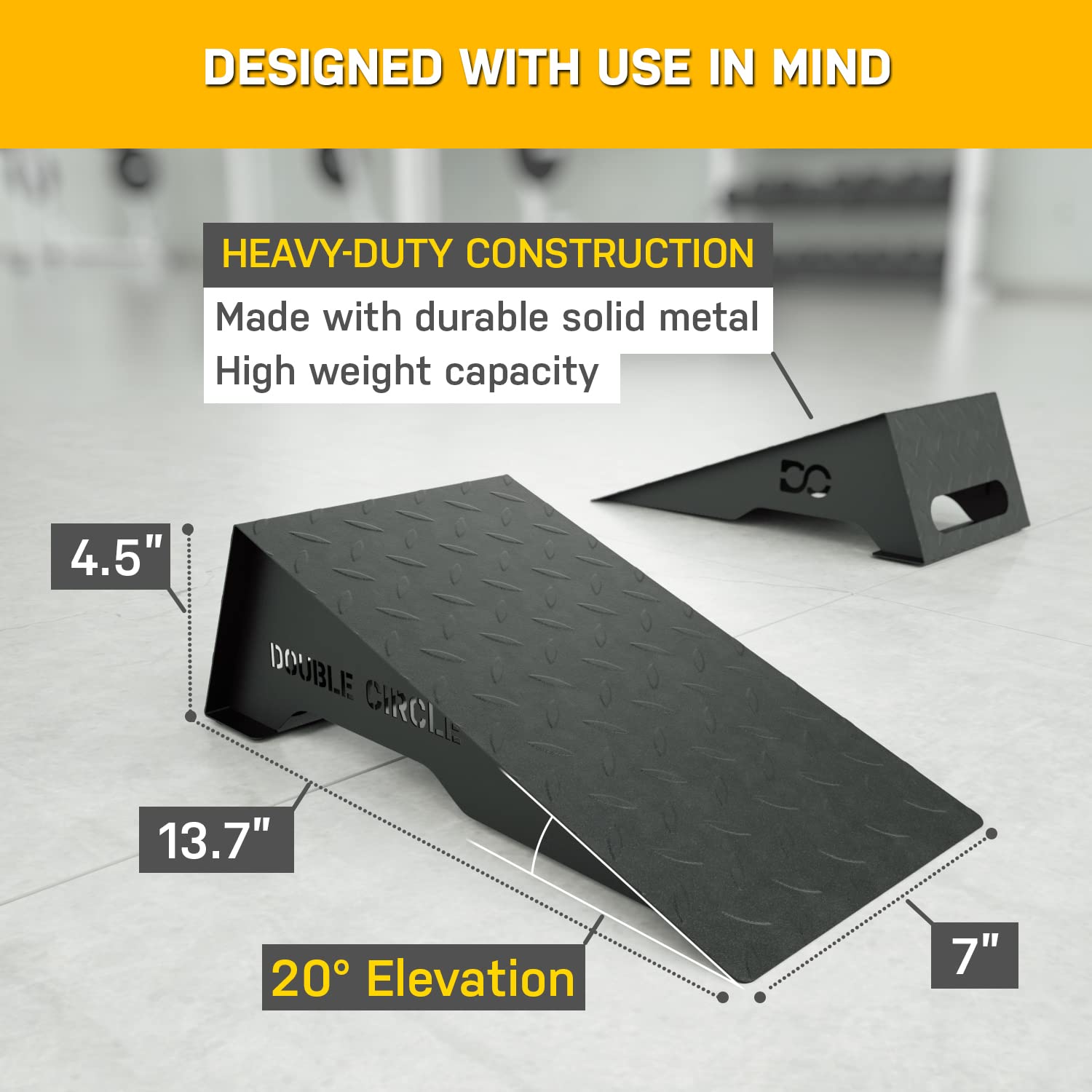 Mua Double Circle Squat Wedge – Professional Squat Ramp for ...