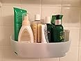 Amazon.com: Command Shower Caddy, Clear Frosted, 1-Caddy, 4-Water ...