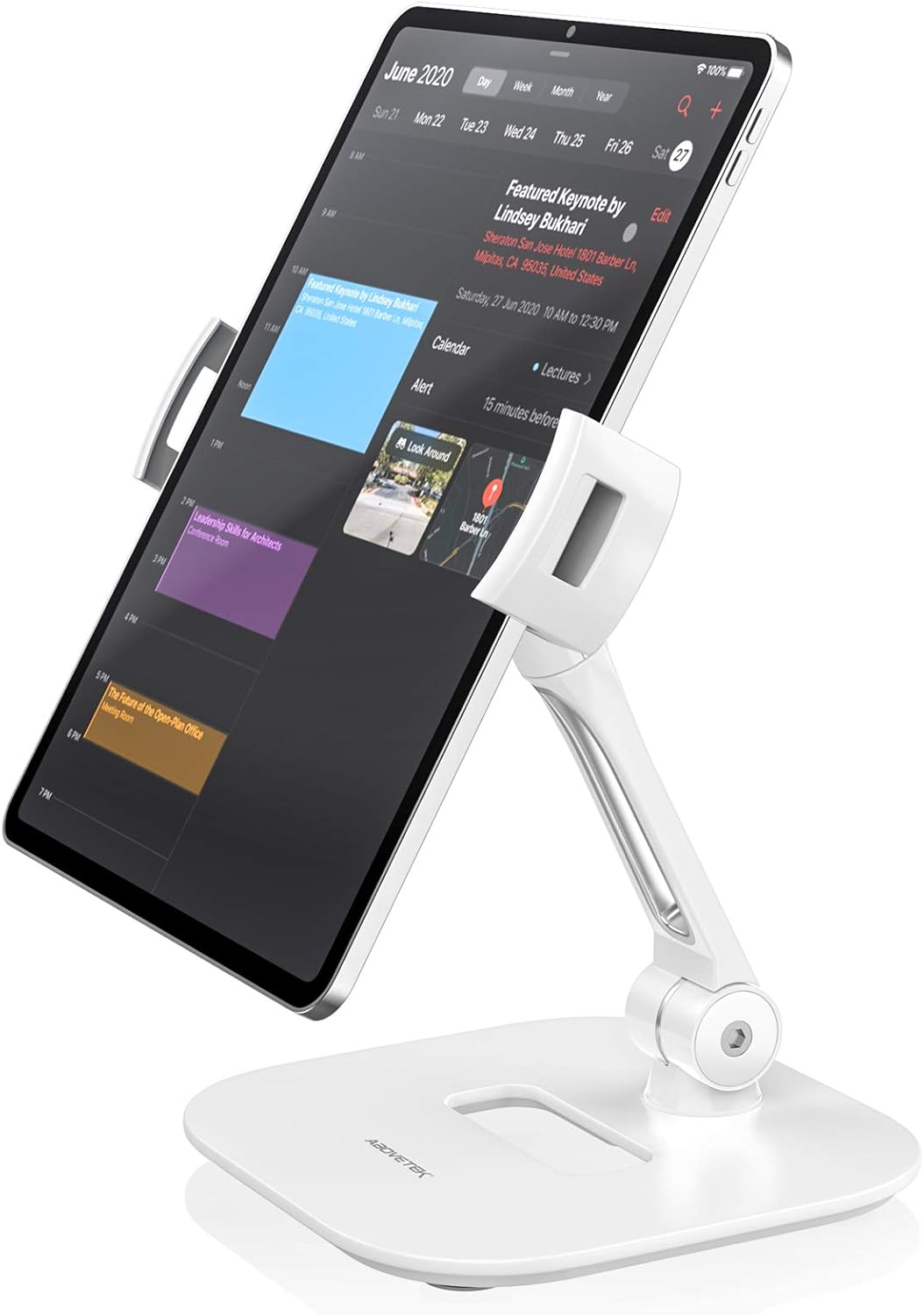 AboveTEK Stylish Aluminum Tablet Stand, Cell Phone: Amazon.in: Electronics