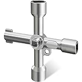 Hanpex 4 in 1 Meter Box Key Gas Key Utility Key, for mail box, elevator ...