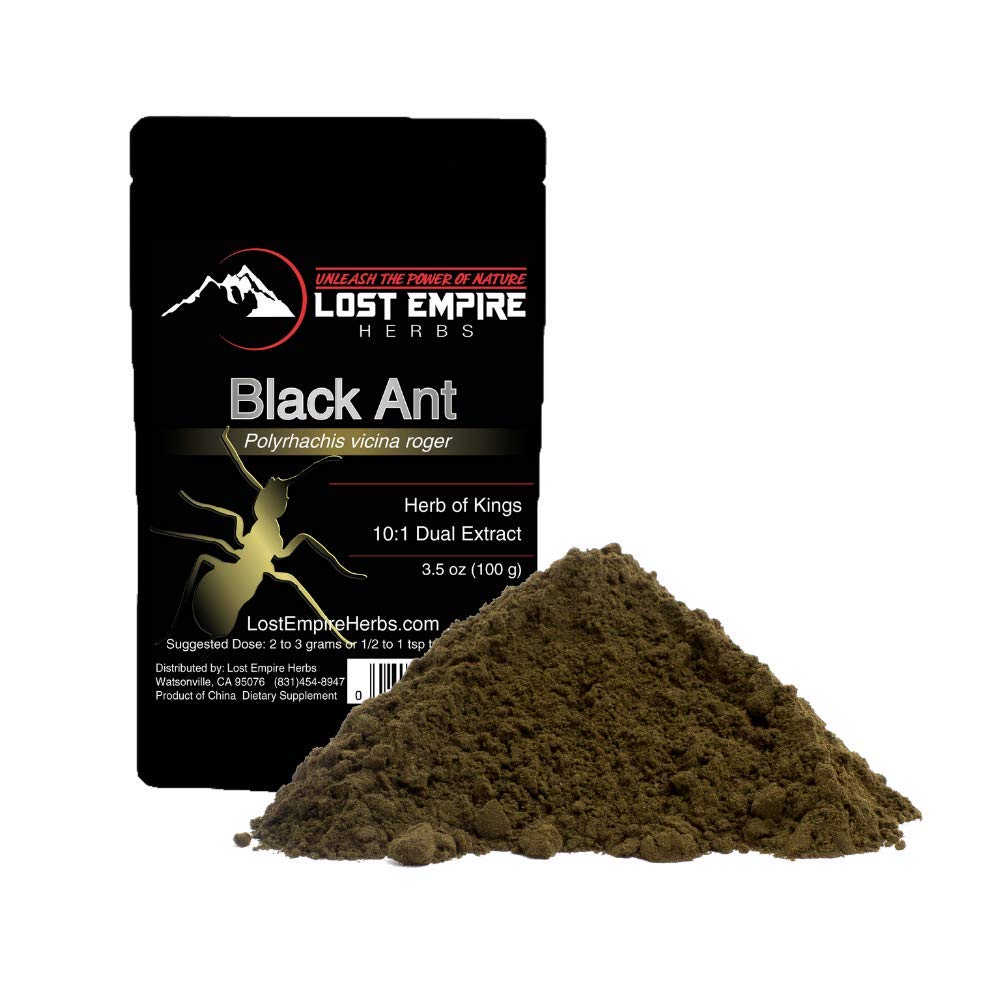 Buy 100% Pure Black Ant Powder: Polyrhachis vicina - (100g) - 10:1 Dual ...