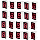 Amazon.com: 2 Pcs Digital Tube Segment Common Cathode Red 4 Bit Digital ...