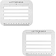 Amazon.com : Envelope Addressing Stencil Guide - Ruler Template Guide ...