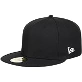 New Era Blank Custom 59FIFTY Fitted Cap (6 7/8, Black/Grey UV) at ...