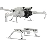 Amazon.com: Craznick Mini 3 / Mini 3 Pro Landing Gear: Foldable Quick ...