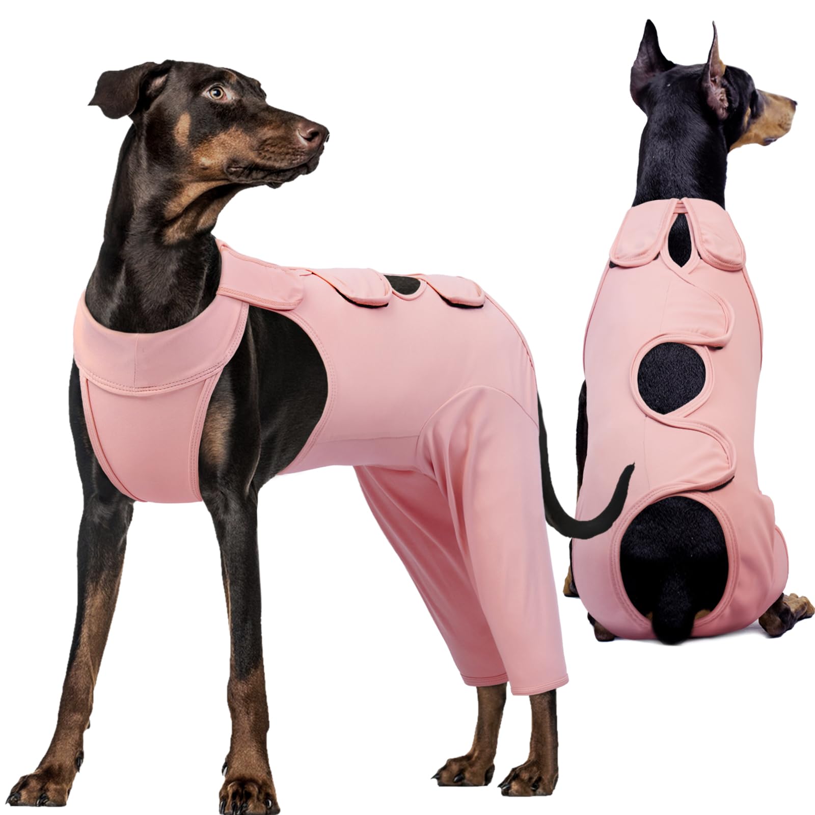 Kuoser Dog Recovery Suit for Back Legs, Thigh Wound Protective Sleeve ...