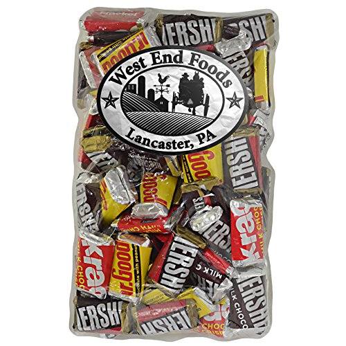 Bulk Hershey's Chocolate Candy Bar Assortment, Miniatures (Hershey's ...