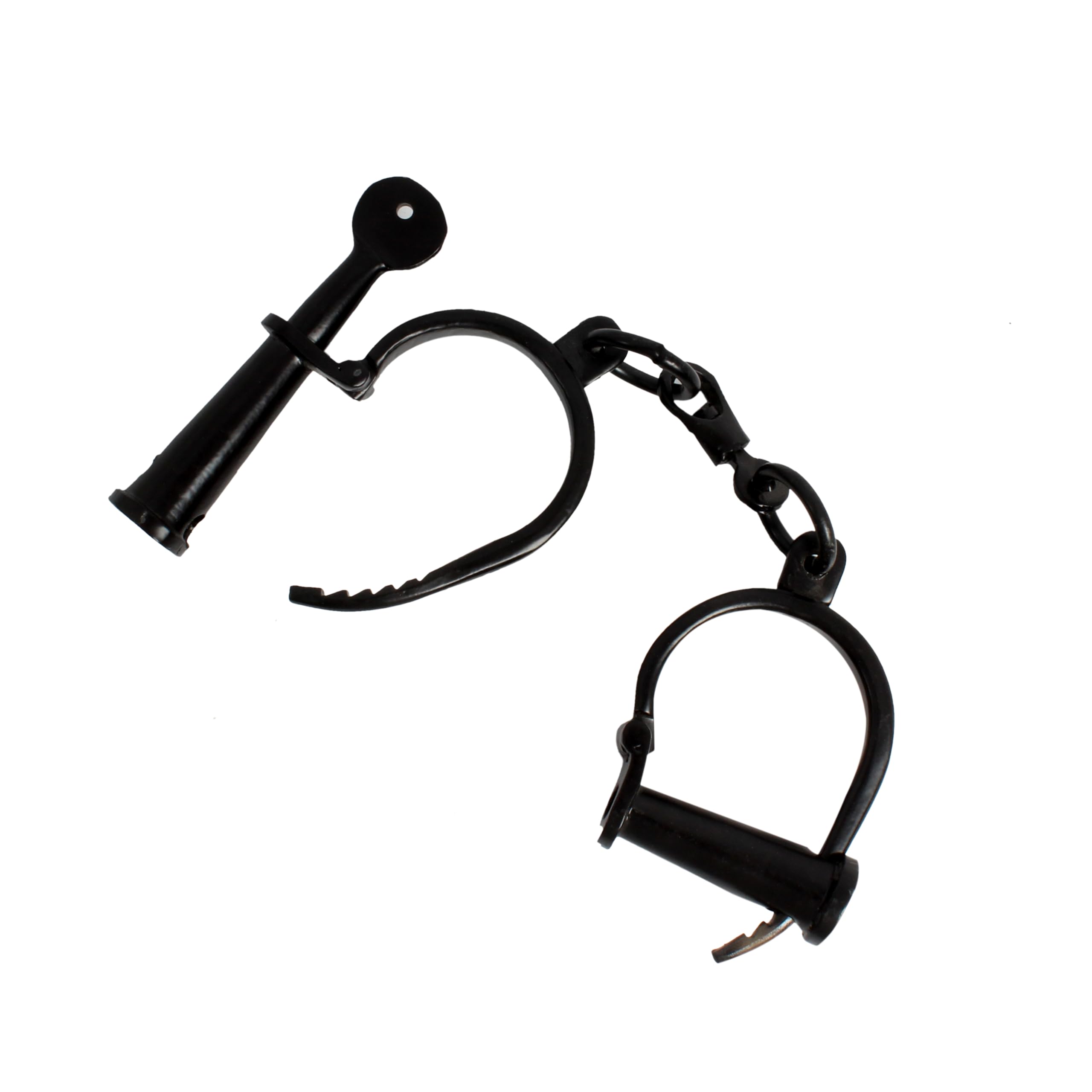 Replica Colonial Prisoner Shackles Medieval Handcuffs Iron Jailers ...