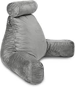 Amazon.com: Milliard Extra Large Reading Pillow with Shredded Memory ...