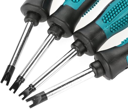 4pcs U Fork Type Magnetic Screw Driver CRV Multifunctional Hand Tool ...