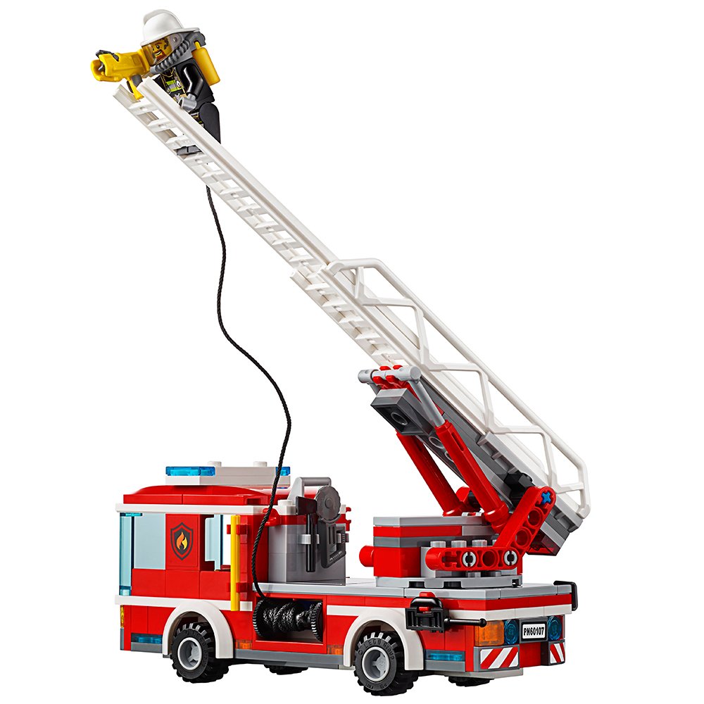 LEGO City Fire Ladder Truck 60107 - ToyMamaShop