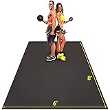 Amazon.com : Gorilla Mats Premium Extra Large Yoga Mat – 9' x 6' x 8mm ...