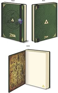Amazon.com : The Legend of Zelda Premium A5 Journal : Office Products