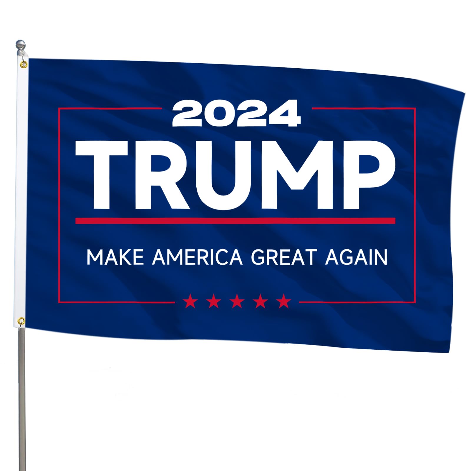 Trump 2024 Flag 3x5 Feet Indoor Outdoor Decoration Banner trump 2024 ...