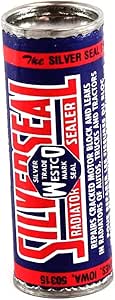 NOS Silver Seal Radiator Sealer Stop Leak Powder NOS - 21 g: Automotive ...
