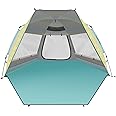 Amazon.com: KawaGebo Kamp Beach Tent Pop Up Shade for 4-6 Person - 99" Wide X-Large Sun Shade ...