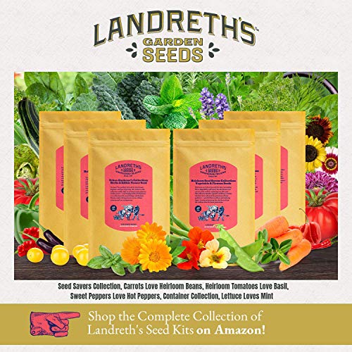 Landreth's Heirloom Vegetable Seed Starter Kit Bundle - Sweet and Spicy ...