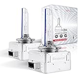 Amazon.com: Sinoparcel D1S Xenon HID Headlights Bulb - 8000K 35W High Low Beam 66144 66140 85140 ...