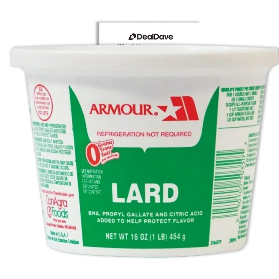Armour Lard 1lbs, 0 Trans Fat for sale | North Las Vegas, NV | Nellis ...