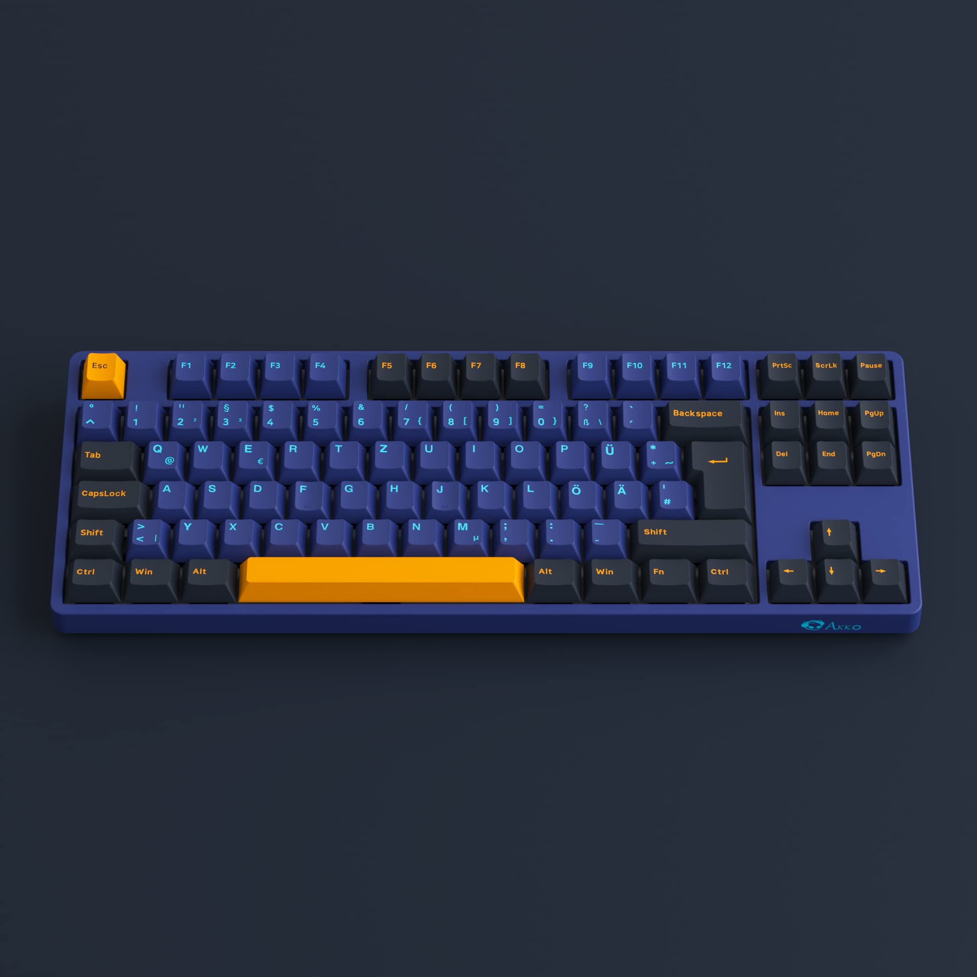 Mua Akko 5087B Plus RGB Mechanical Gaming Keyboard, ISO DE Layout, 3 Modes (BT5.0/2.4Ghz/Type C ...