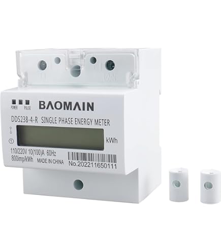 Kwh Meter Leviton Mini Meter Kit - 100A 240V Power Monitor With CT ...