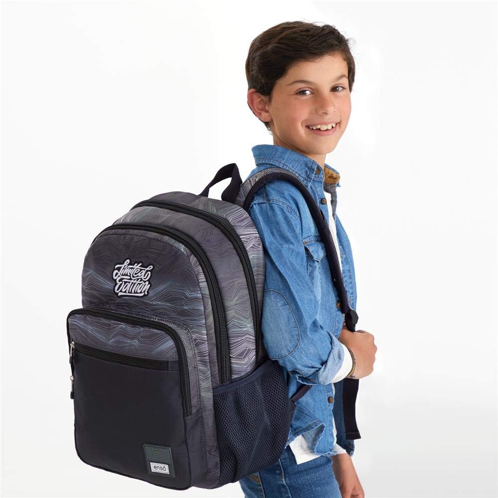 Enso Graffiti Double compartment Backpack Multicoloured 32x44x17 cms ...