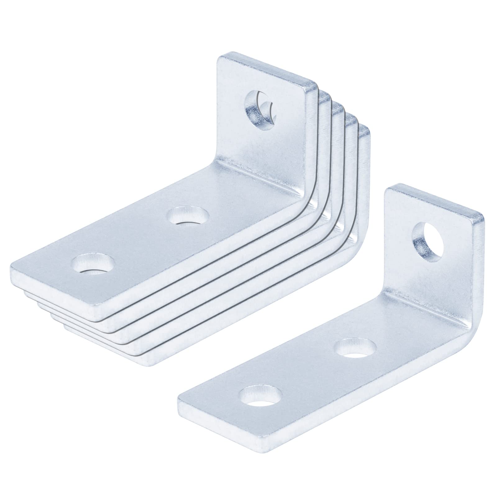 YIDU69Q 6 Pcs 3 Hole 90° Fitting Bracket for 1-5/8" Strut Channel, L ...