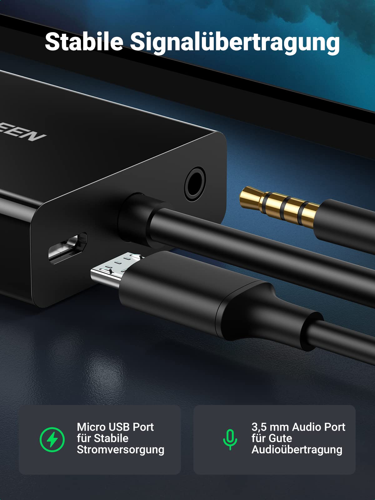 Mua UGREEN HDMI to VGA Adapter, Active HDMI Female to VGA Male ...