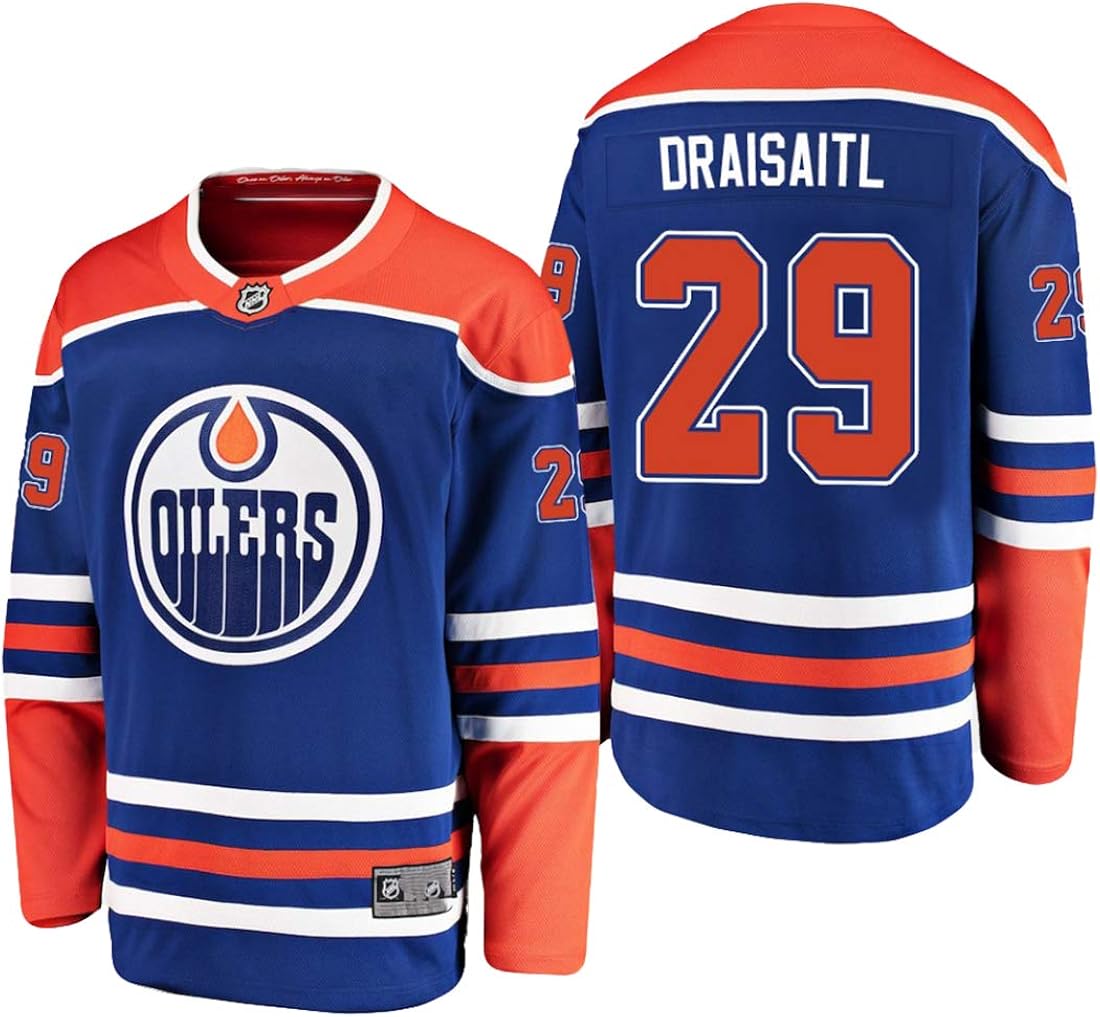 Leon Draisaitl Edmonton Oilers #29 Blue Youth Alternate Premier Jersey ...