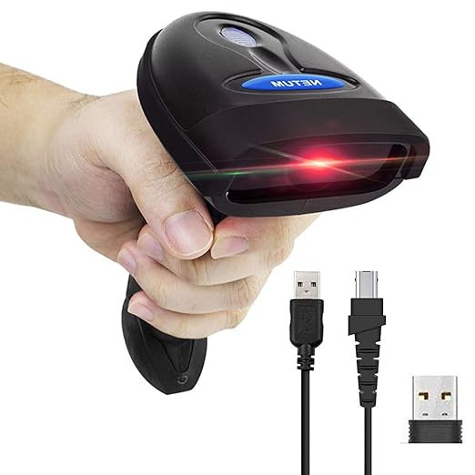 NETUM Bluetooth QR 2D Barcode Scanner Handheld USB: Amazon.in: Electronics