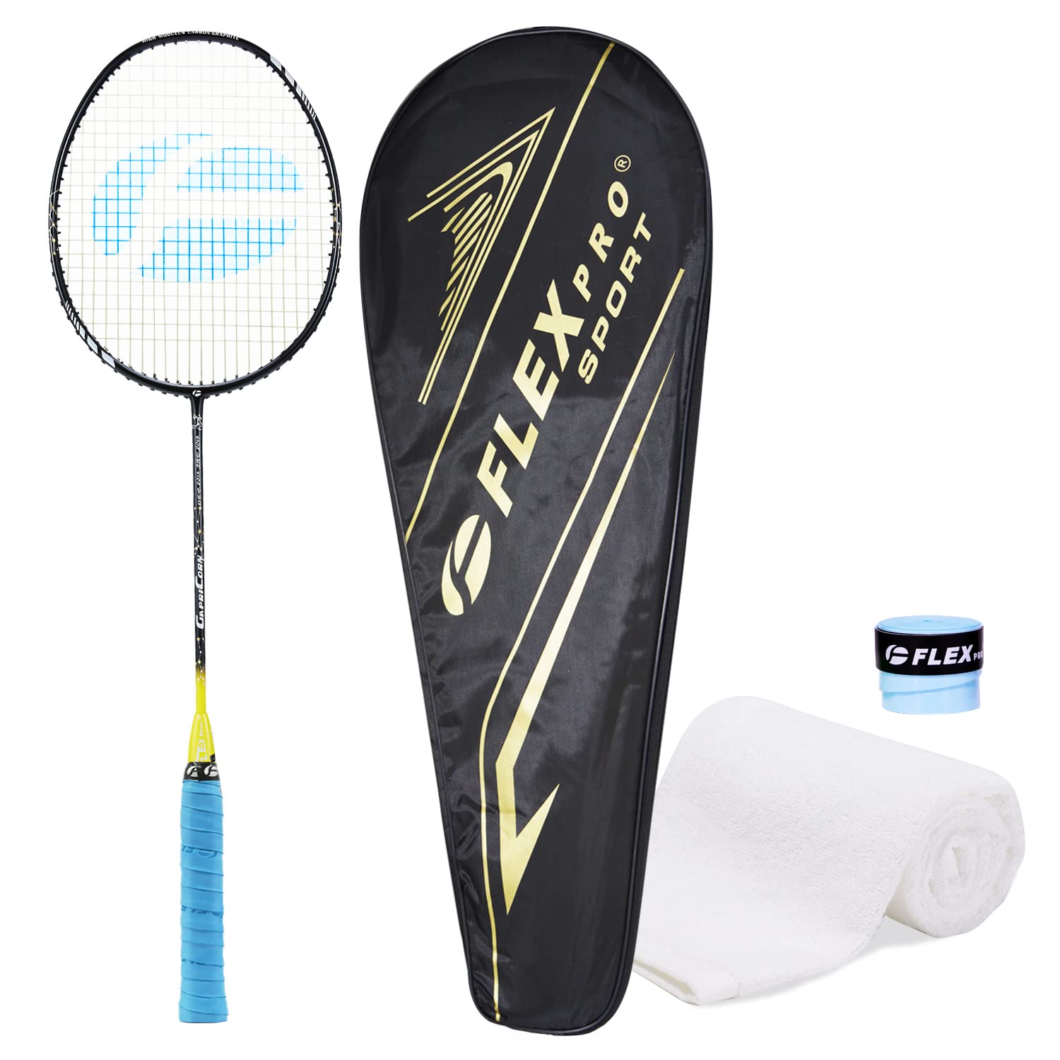 Mua Flexpro 4U 26LBS Tension Carbon Fiber Head Light Series Badminton ...