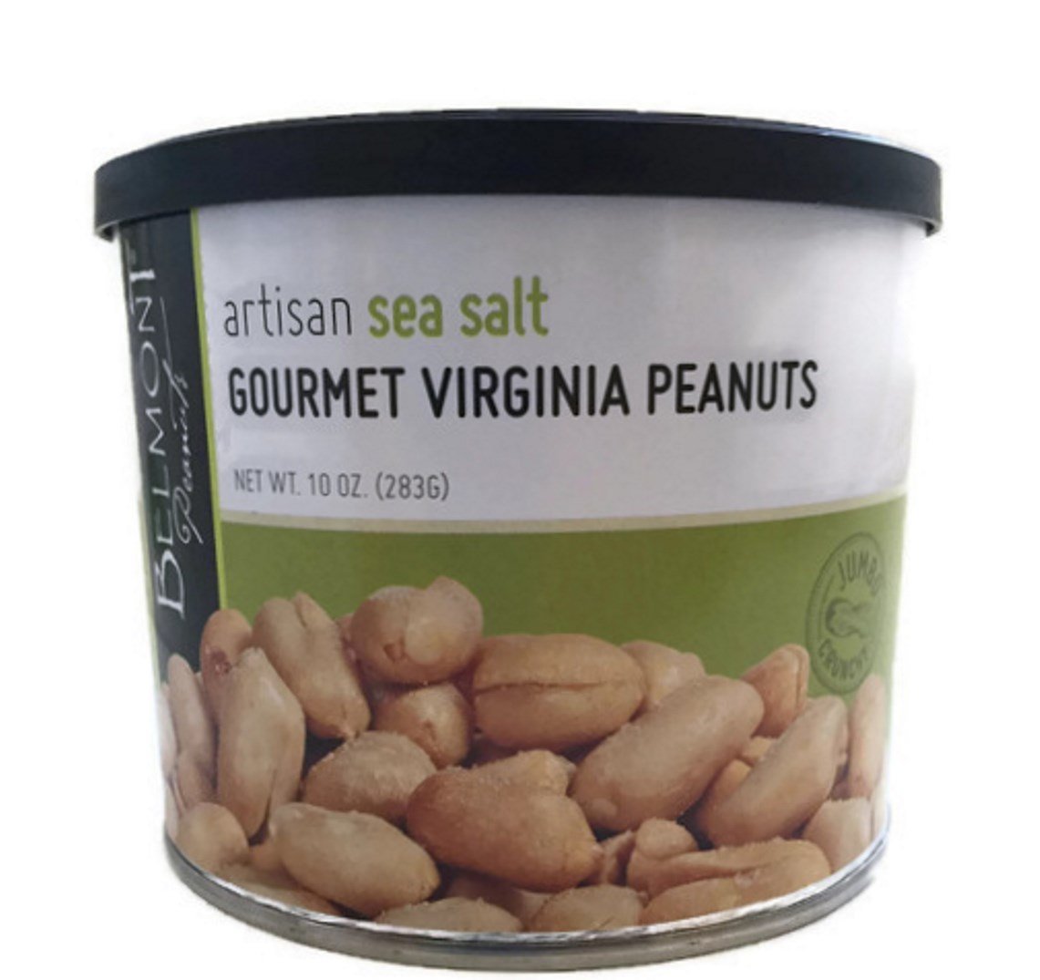 Amazon.com : Belmont Peanuts Artisan Sea Salt Virginia Peanuts, 20oz ...