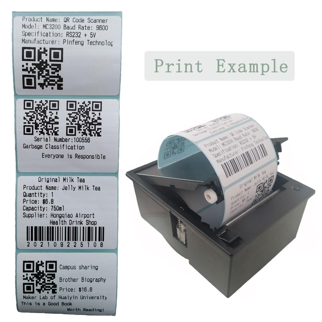 Mua Maikrt 58MM Thermal Printer SCM/PLC Serial Port Thermal Sticker ...