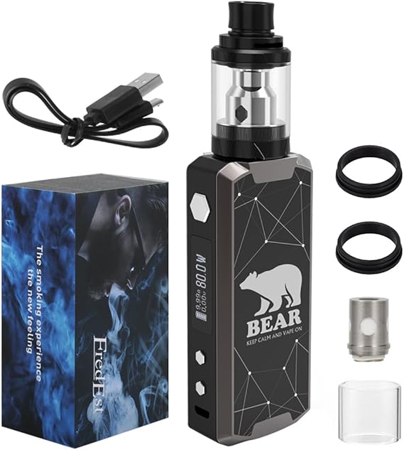 Cigarrillo Electronico Mini Mod Box Fredest 7-80W TC 0,2 Ohm ...