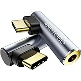Amazon.com: JSAUX 2 Pack Right Angle USB C to 3.5mm Audio Adapter, Type ...