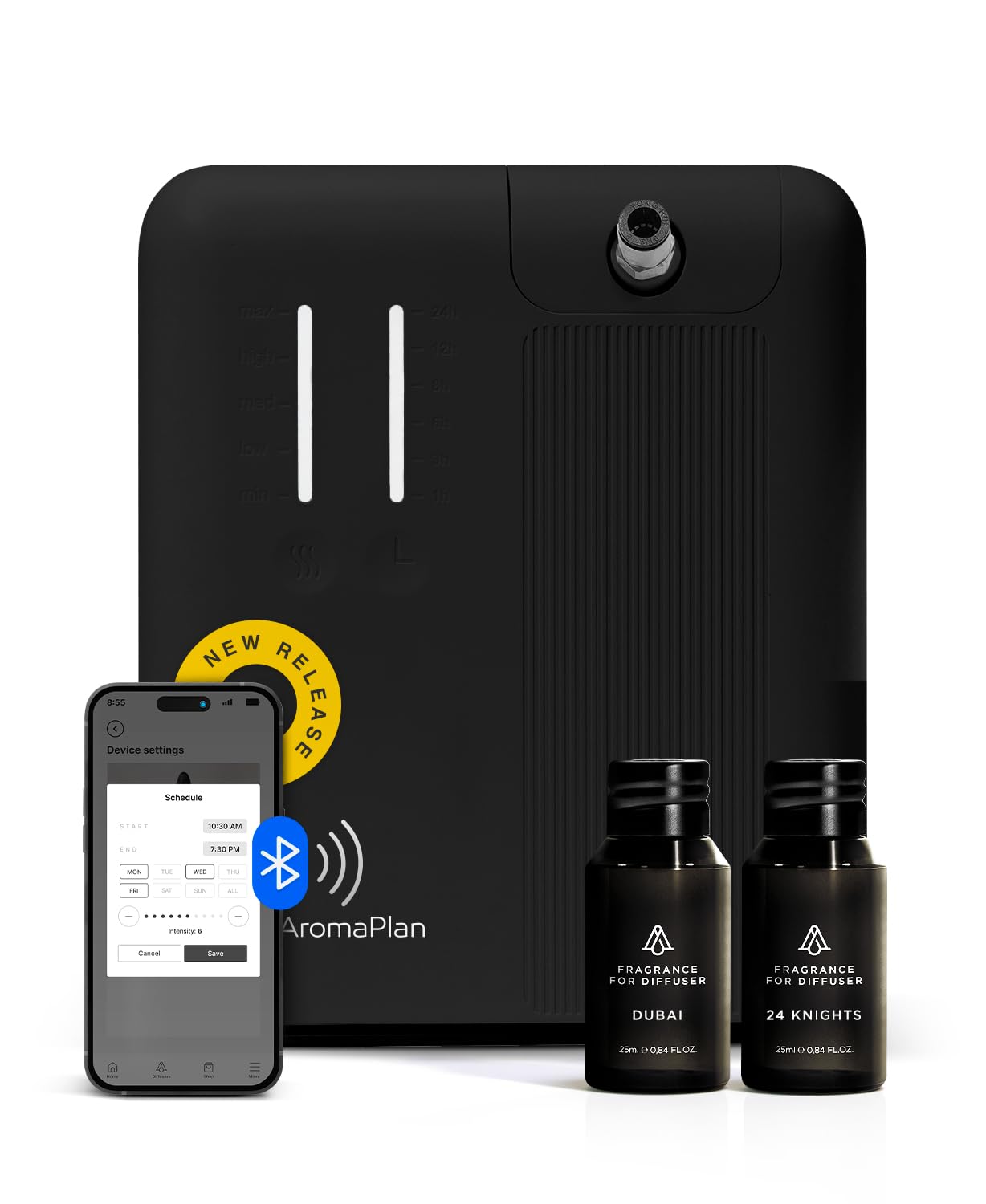 AromaPlan 2025 Waterless HVAC Scent Diffuser Whole House & Commercial Diffuser, 2 Fragrances ...