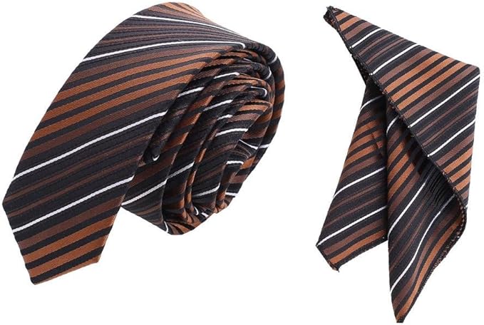 Domybest - Corbata - para hombre Marrón café Gratis: Amazon.es: Ropa y ...