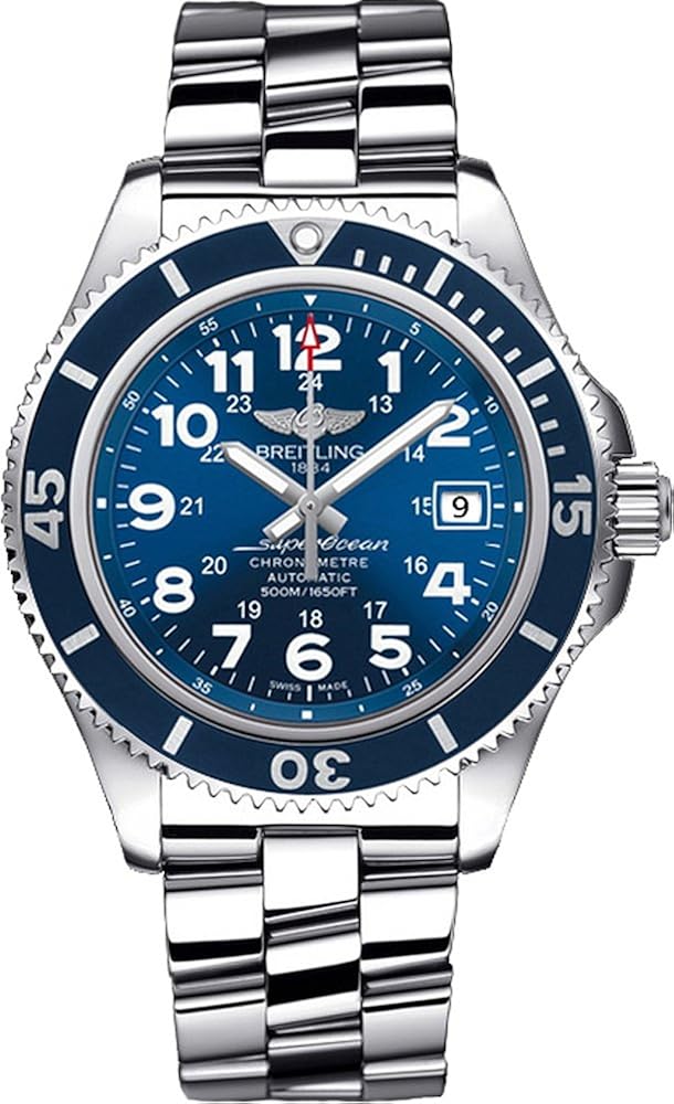 Amazon.com: Breitling Superocean II 42 A17365D1/C915-161A: Breitling ...