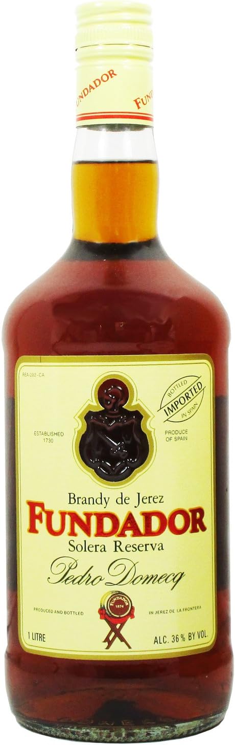 Fundador Solera Spanish Brandy, 1L: Amazon.co.uk: Grocery