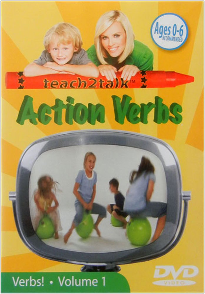 Amazon.com: Teach2Talk Verbs! Volume 1 Action Verbs DVD Ages 0-6 ...