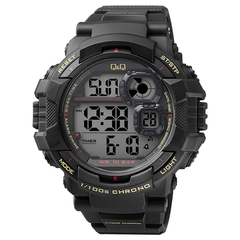 Buy Q&Q Digital White Dial Men's Watch-M143J009Y at Amazon.in