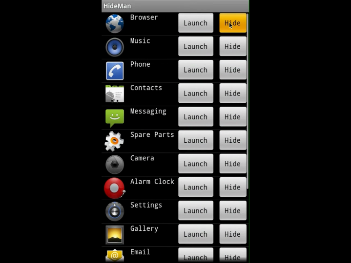 HideMan:Amazon.com:Appstore for Android