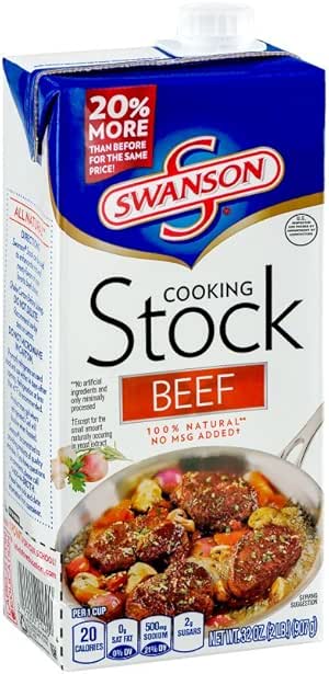 Amazon.com: Swanson Beef Cooking Stock 4 pack: Everything Else